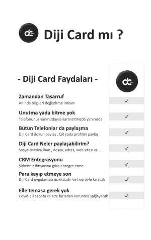 Dijital Kartvizit | DijiCard - Diji Card