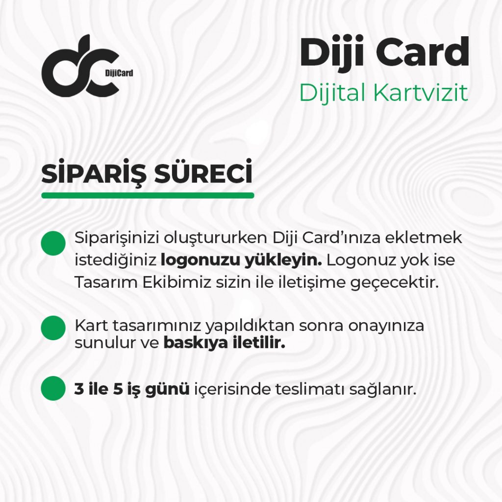 Diji Kartvizit - Silver - Diji Card