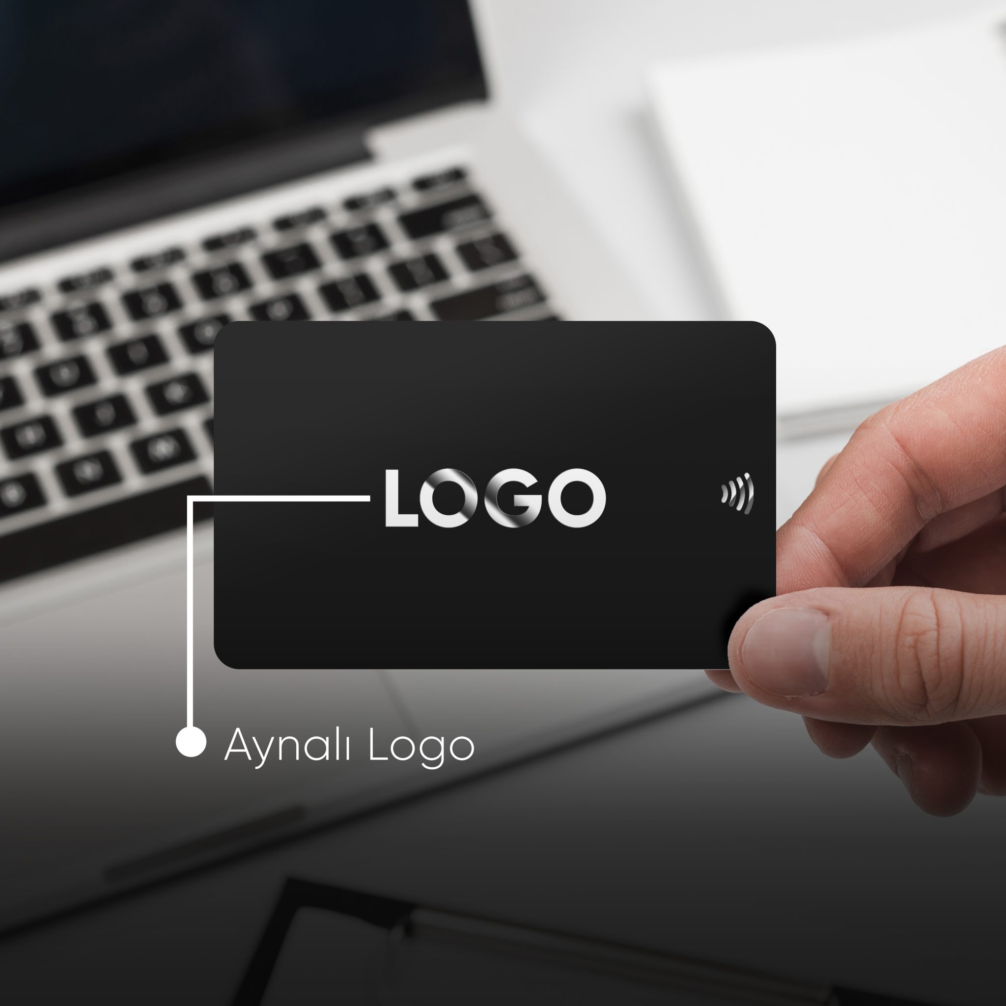 Mirror Logo Business card - Diji Card